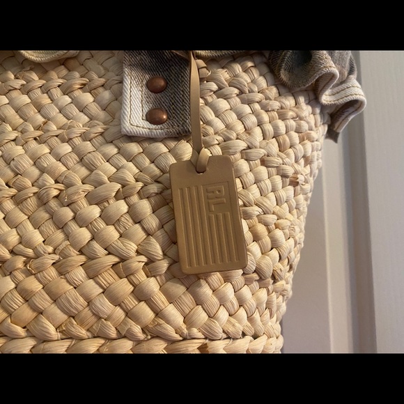 Ralph Lauren | Bags | Ralph Lauren Lined Straw Tote | Poshmark